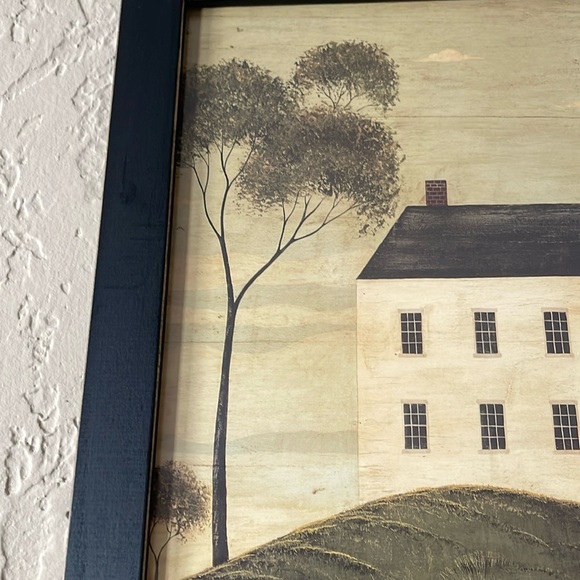 Warren Kimble | Art | Vintage Folk Art Landscape Print By Artist Warren ...